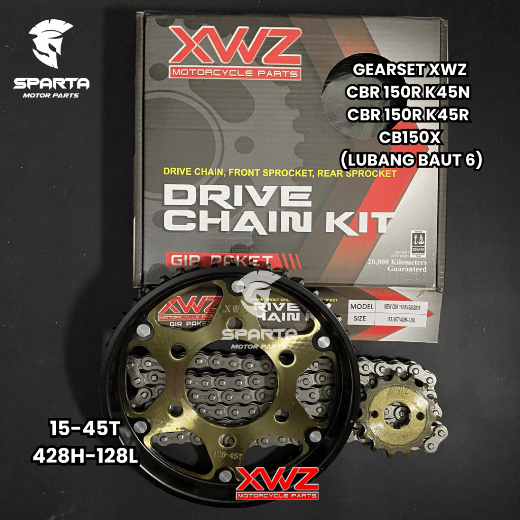 Jual GEAR GIR SET GIR PAKET CBR 150R LED FACELIFT CBR 150R K45N 2019 ...