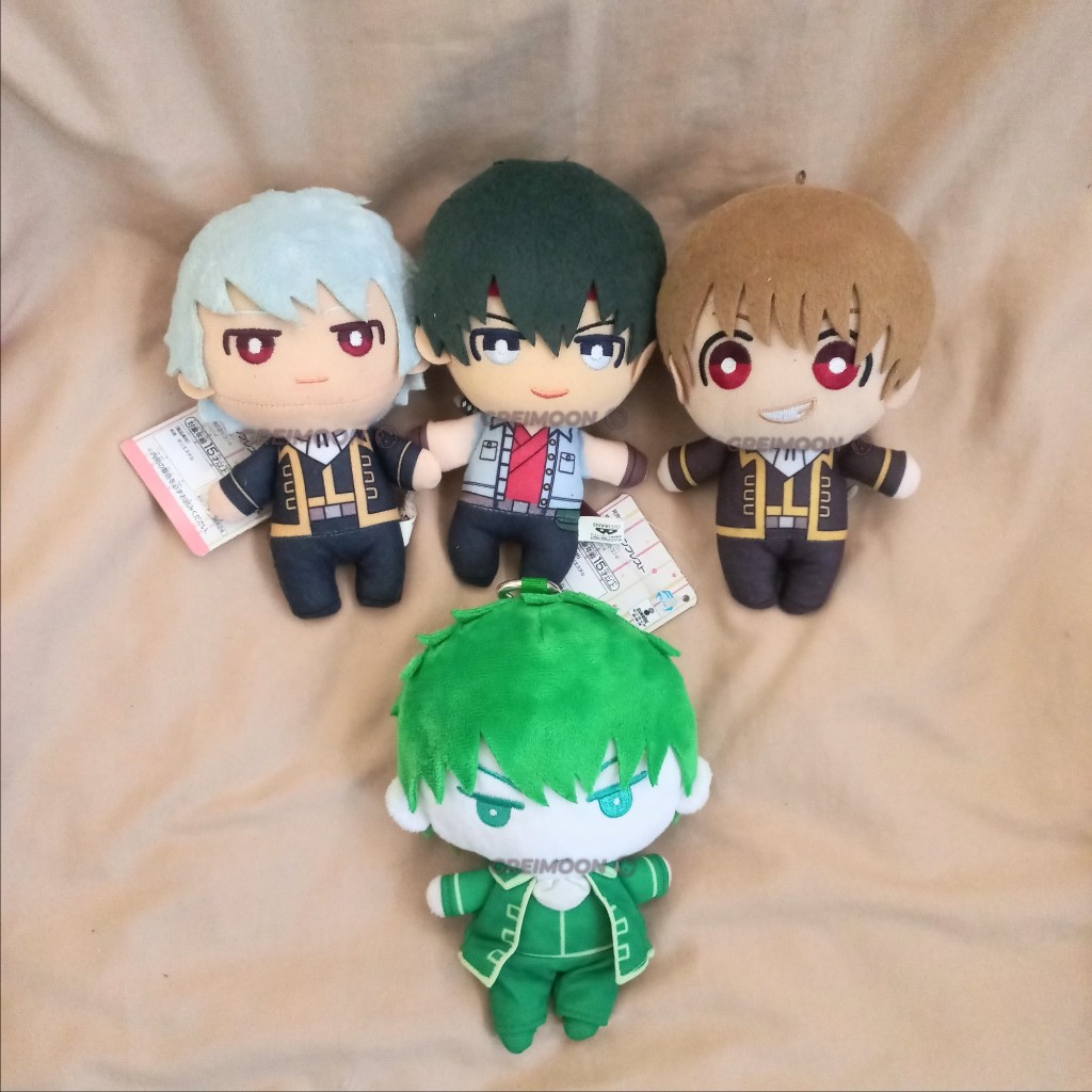 Jual Gantungan/Keychain Boneka Plush Anime Gintama Okita, Gintoki ...