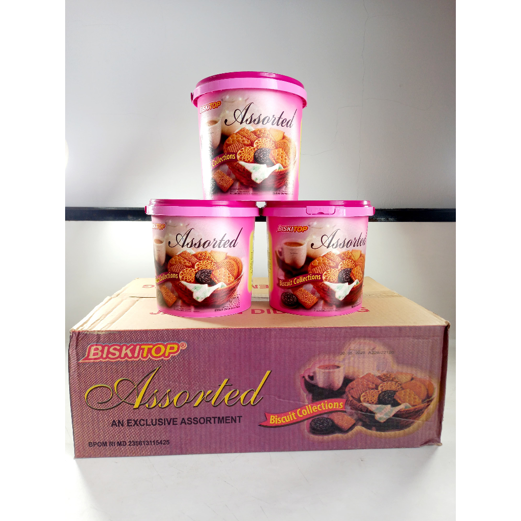 Jual BISCUITS BISKITOP 5 VARIAN RASA KEMASAN TERBARU 1 KARTON ISI 6 ...