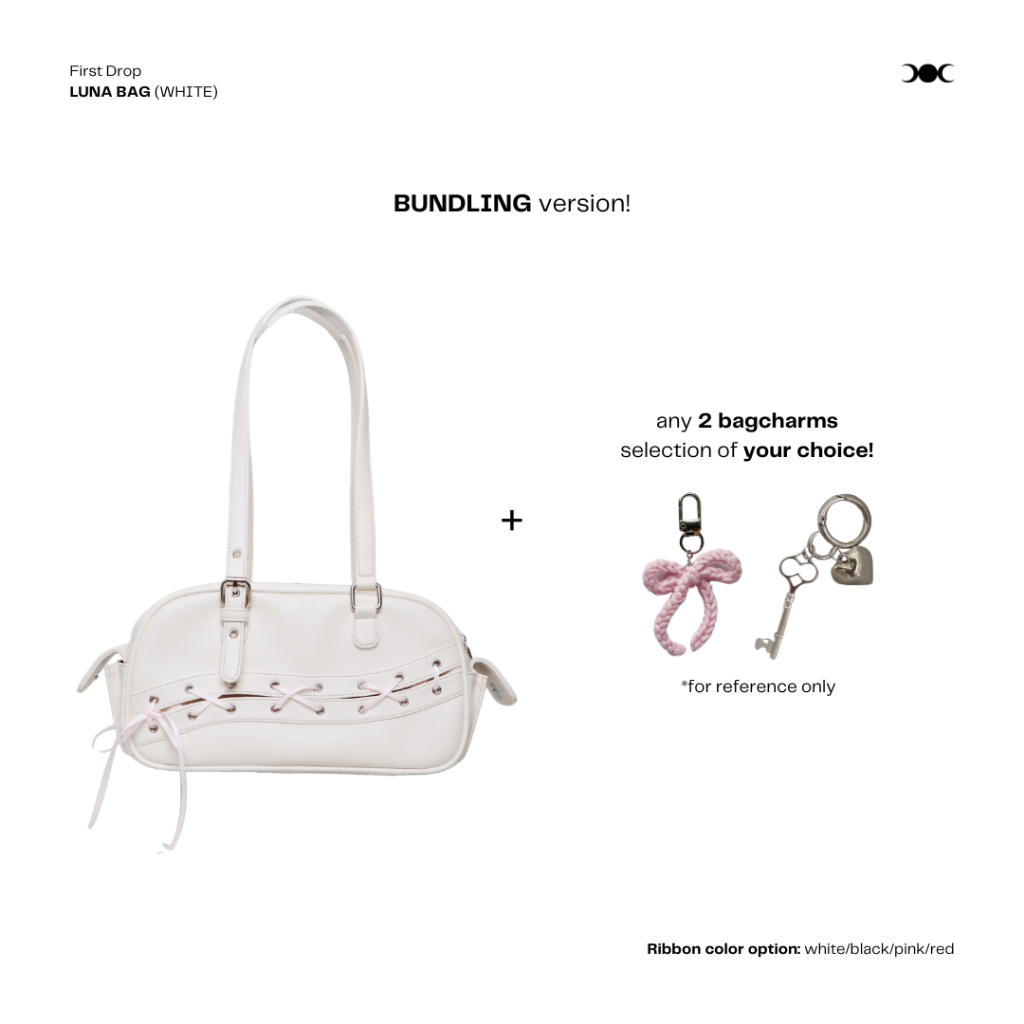 Jual Luna Bag Triple Moon | Bundle - White (JANGAN LUPA MENCANTUMKAN ...