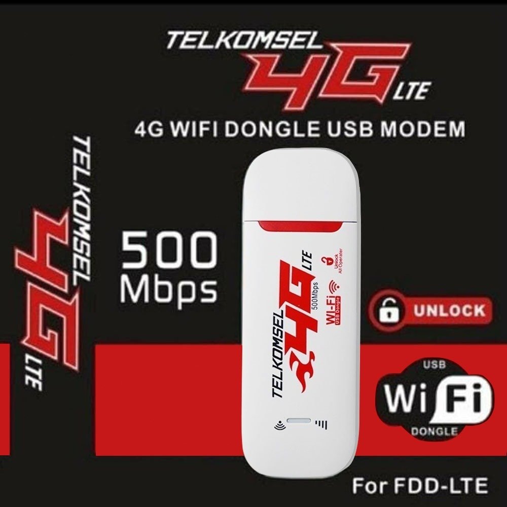 Jual [Ready Stock] Modem WIFI USB 500Mbps 4g LTE Wi-Fi portabel All ...