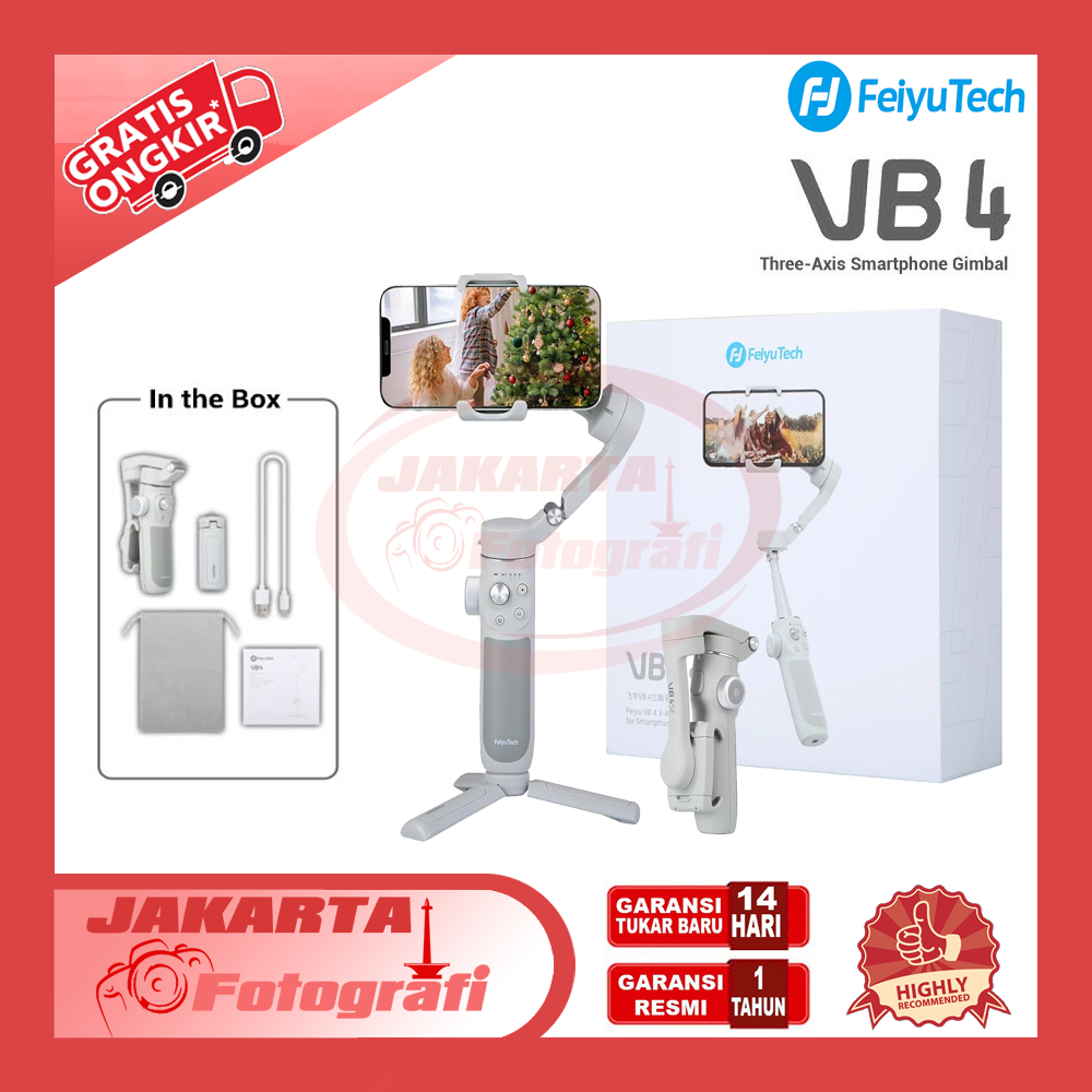 Jual Feiyu VB4SE Vimble 4 3-Axis Handheld Gimbal for Smartphones | Shopee Indonesia
