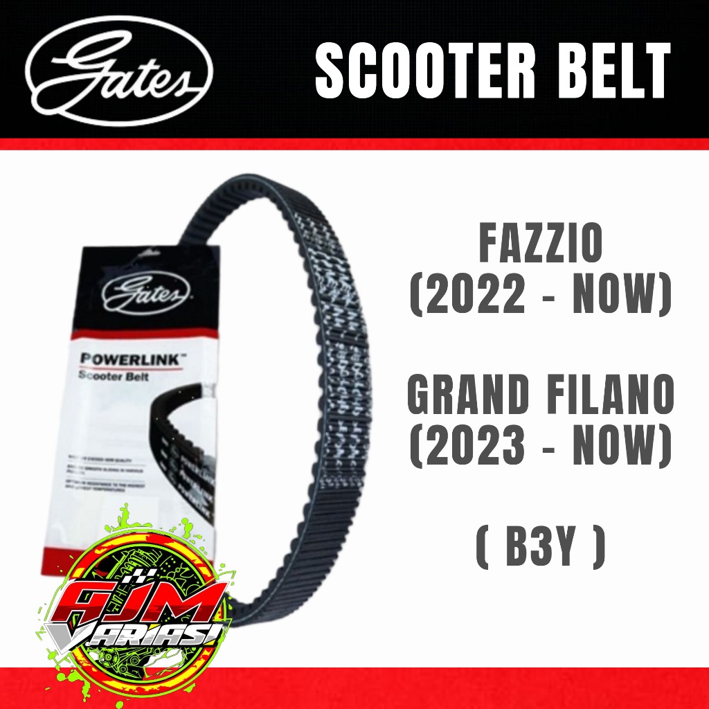 Jual Van Belt Vbelt Gates Powerlink Fazzio 2022-Now, Grand Filano 2023 ...