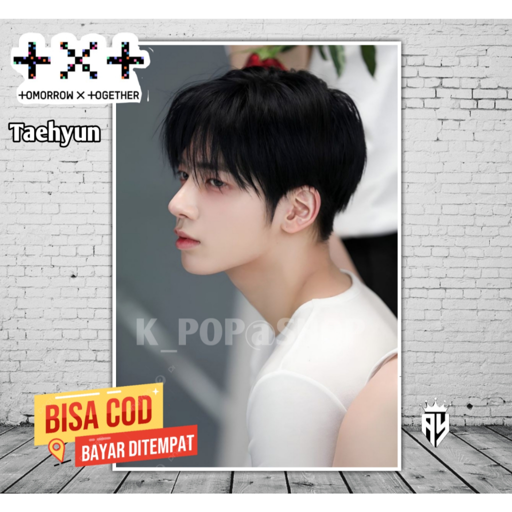 Jual hiasan dinding KPOP TAEGYU TXT 20X30 plus bingkai POSTER AESTHETIC TINGGAL PASANG | Shopee ...