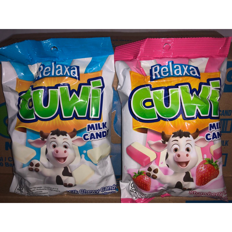 Jual Relaxa Cuwi Chewy Candy Bag (1Bag isi 50pcs) | Shopee Indonesia