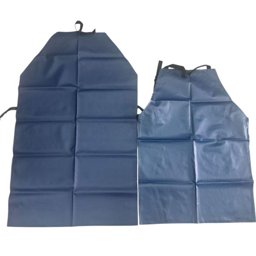Jual Apron Celemek Putih Hitam Bahan PVC Tebal Tidak Tembus Air ...
