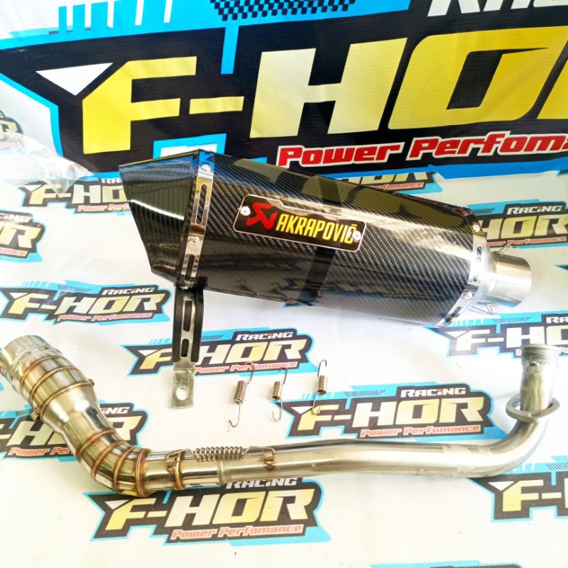 Jual Knalpot Racing FULL BASS HALUS inlet 50mm PCX NMAX BEAT MIO SCOOPY ...