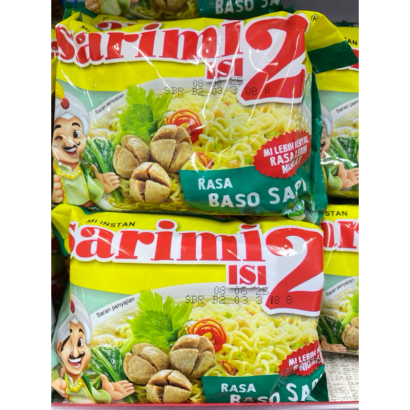 Jual Sarimi isi 2 kuah rasa baso sapi/ayam bawang/soto | Shopee Indonesia