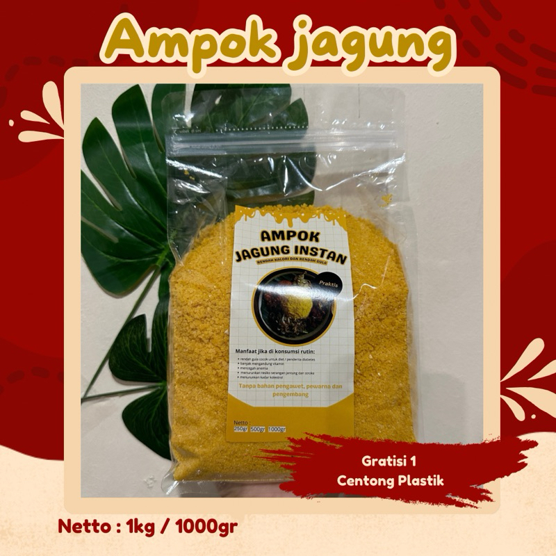 Jual Ampok Instan 1kg / Nasi Ampok Jagung 1kg Termurah dan Terenak ...