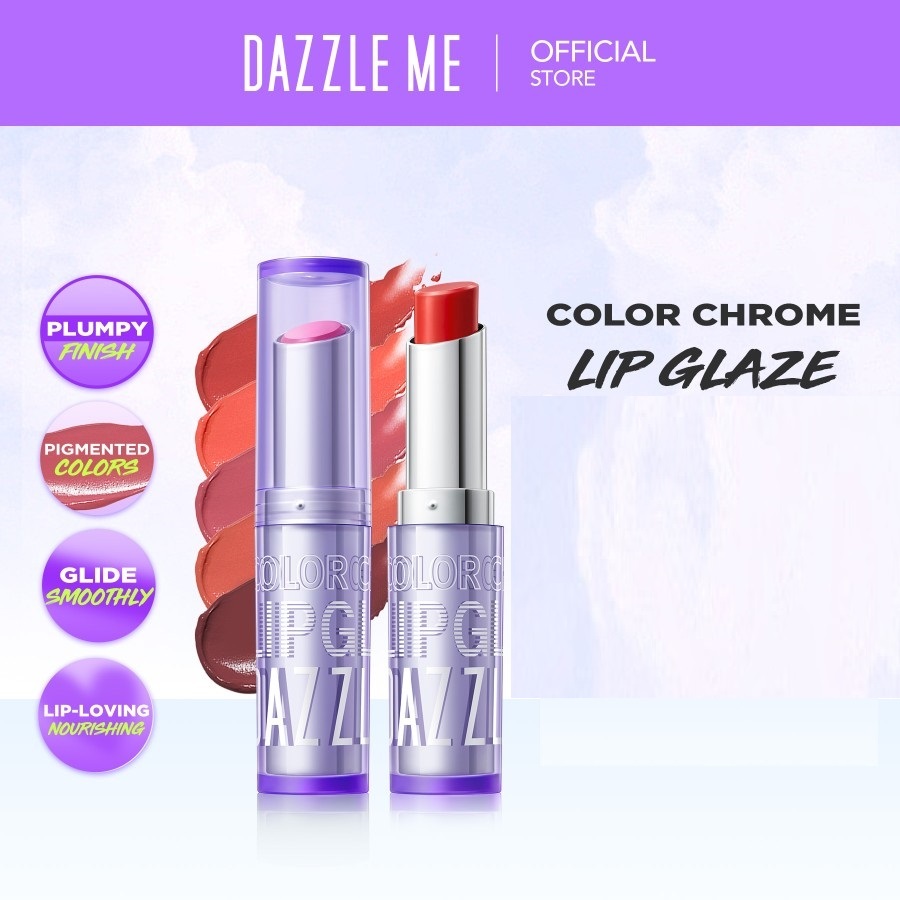 Jual AB - DAZZLE ME Color Chrome Lipglaze [3gr]/ Lipstick Balm ...