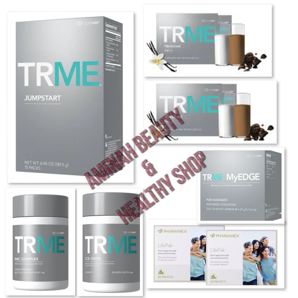Jual (AMINAH) TR ME Program Diet Turun Berat Badan dan Fat Loss Program ...
