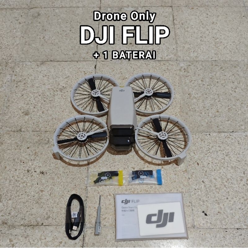 Jual Dji Flip Basic Unit Only Combo 1 Baterai New Garansi TAM Belum ...