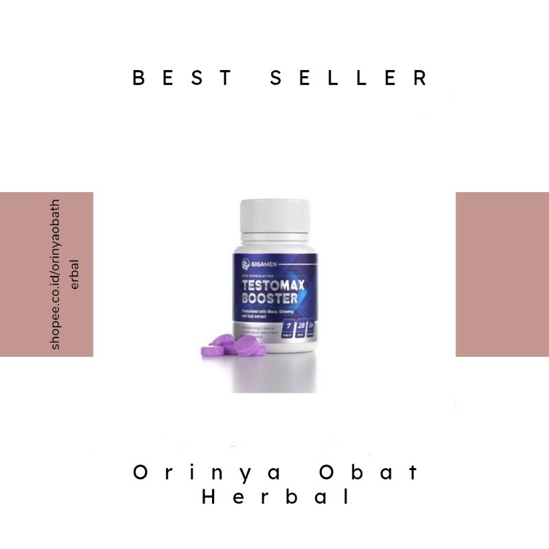Jual Testomax Booster Herbal Asli Suplemen Pria Ampuh 100% Original ...