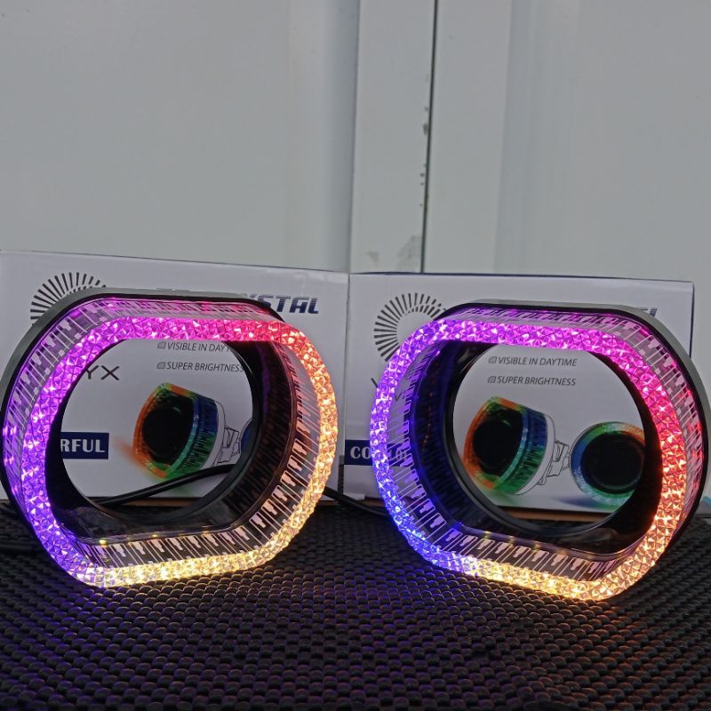Jual VINYX Shroud 5D Glory Crystal BMW 180 RGB untuk BILED 3 inch dan 2 ...