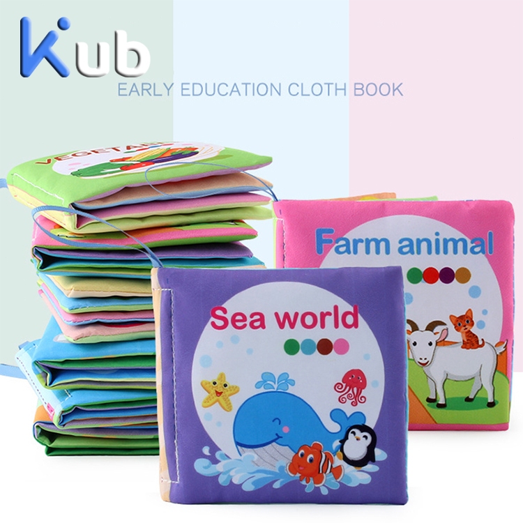 Jual Kubaby buku bantal bayi BUKU BANTAL MAINAN EDUKASI ANAK Buku Kain ...