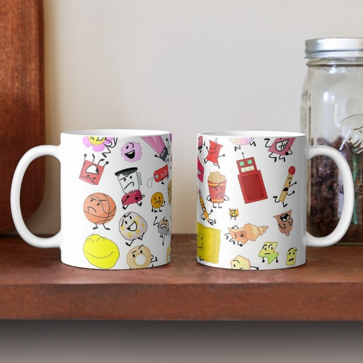 Jual Mug Keramik BFB and TPOT Full Cast print | Shopee Indonesia
