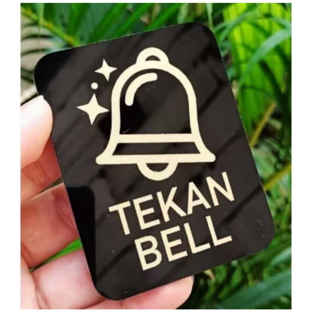 Jual TULISAN TEKAN BELL AKRILIK | Shopee Indonesia