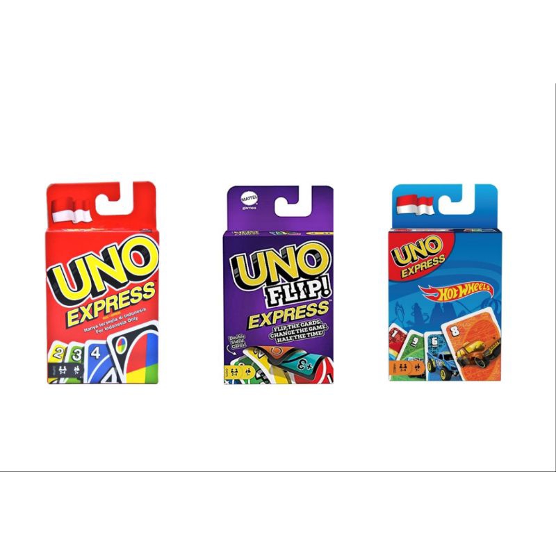 Jual UNO EXPRESS | UNO FLIP | UNO HOTWHEELS EDISI INDONESIA | Shopee ...