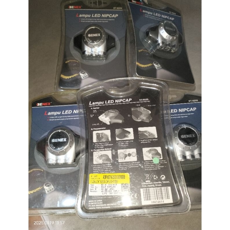 Jual Benex Lampu LED NIPCAP ET-0255 ( Ace Hardware ) | Shopee Indonesia