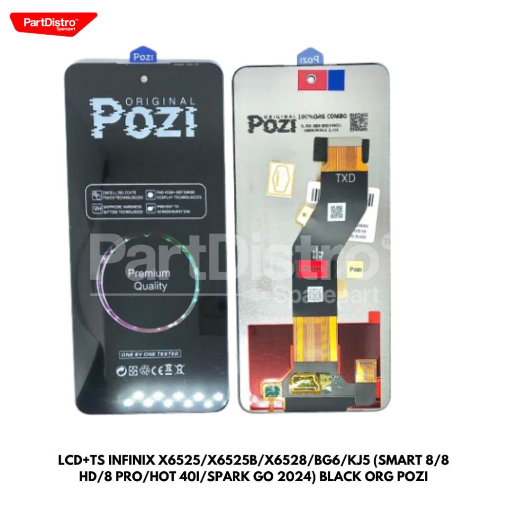 Jual LCD+TS INFINIX X6525/X6525B/X6528/BG6/KJ5 (SMART 8/8 HD/8 PRO/HOT ...