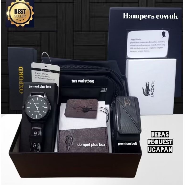 Jual Hampers Cowok/Kado Ulang Tahun Cowok/Hadiah Cowok | Shopee Indonesia