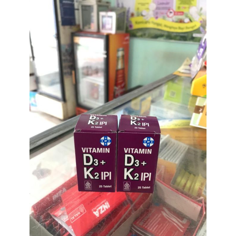 Jual VITAMIN D3 + K2 IPI ( 25 TABLET ) | Shopee Indonesia