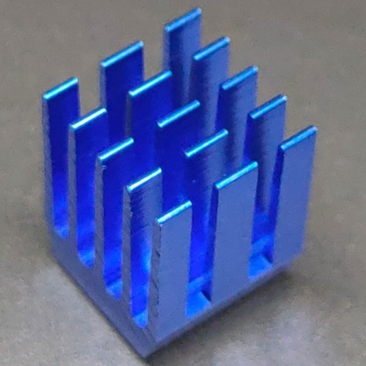 Jual Heatsink Aluminium Biru untuk Raspberry Pi Zero 3B 3B+ – Pendingin ...