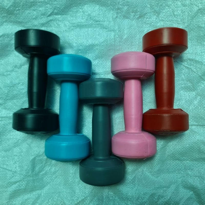 Jual Barbel 2Kg dumbell pvc barbell Work Out fitnes di Rumah Barbel ...