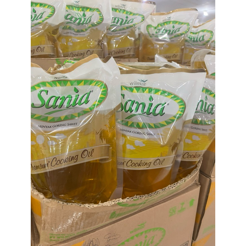 Jual Sania Minyak Goreng Sait Cooking Oil Premium 2 liter | Shopee ...