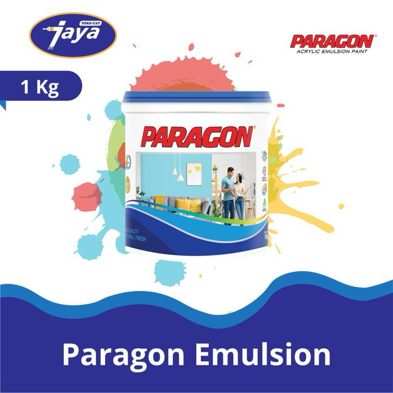 Jual PARAGON EMULSION 1 kg 100% ORIGINAL Cat tembok Interior | Shopee ...