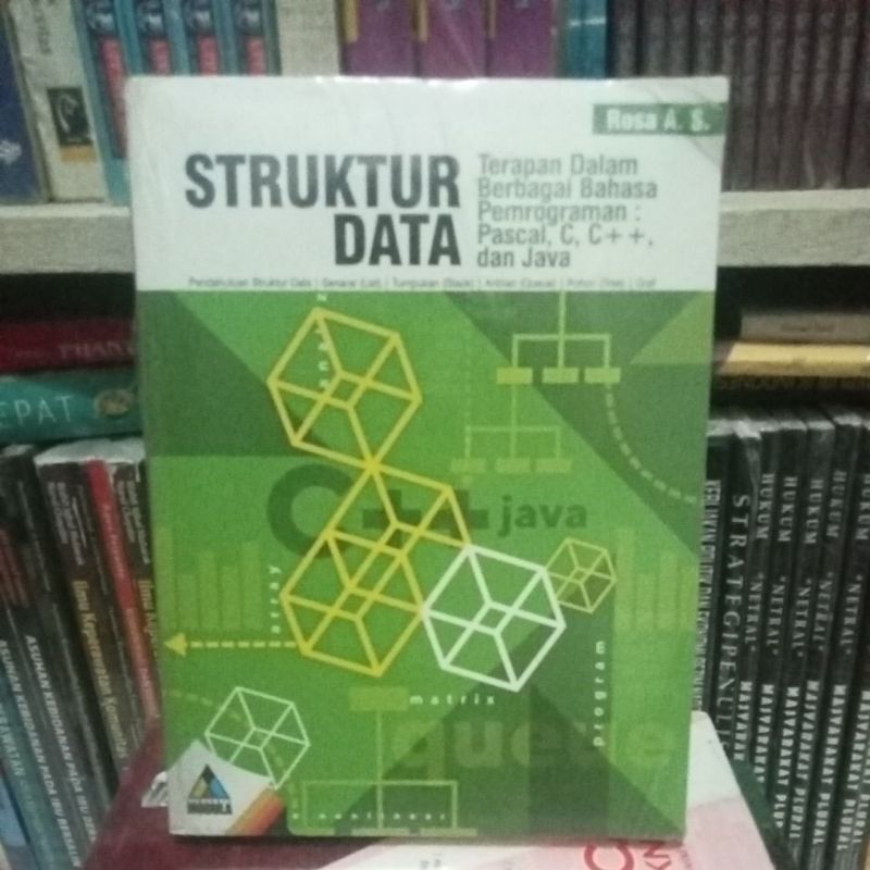 Jual struktur data terapan dalam berbagai bahasa pemrograman Pascal c c++ dan java | Shopee ...