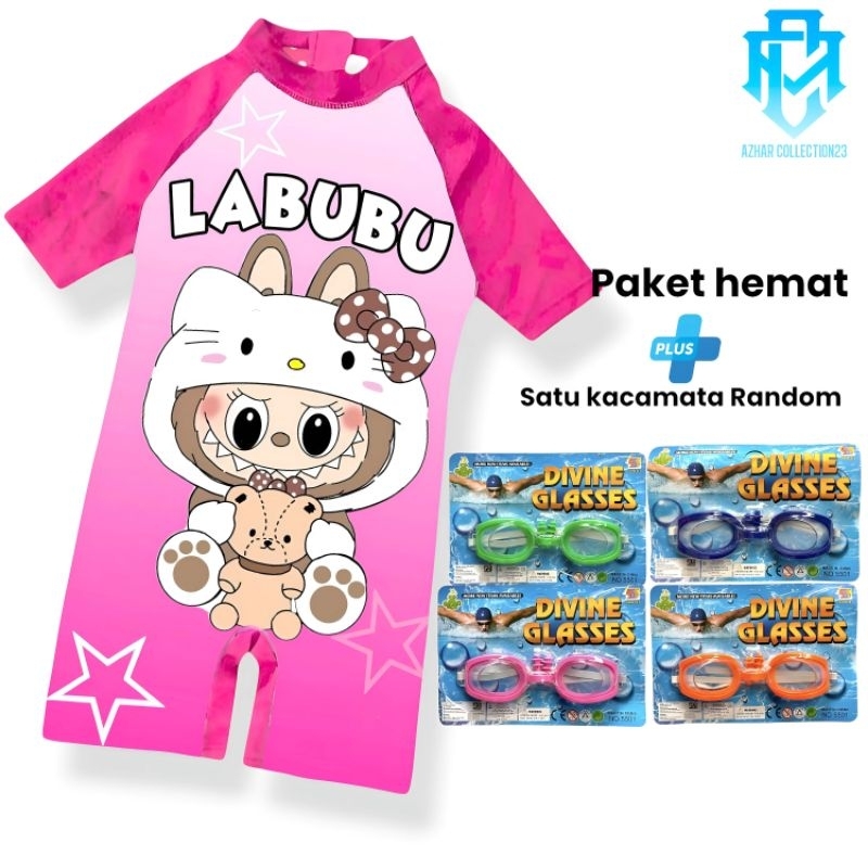 Jual baju renang anak Labubu Paket Hemat Plus Satu Kacamata Random ...