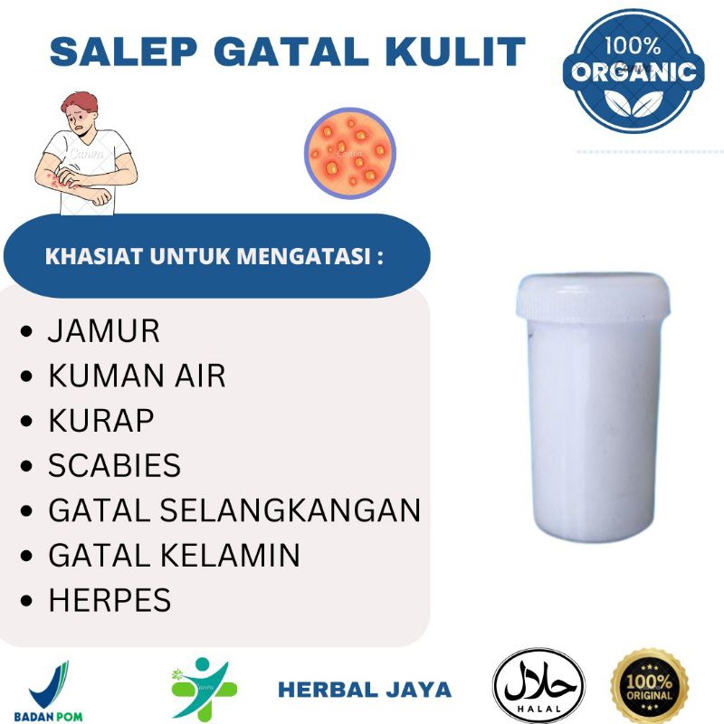 Jual Ampuh Salep Gatal Badan/jamur/herpes/Scabies Gatal Selangkangan ...