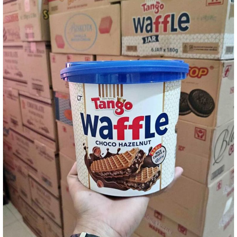 Jual Tango waffle jar choco hazelnut 180 gr 1 dus isi 6 pcs | Shopee ...