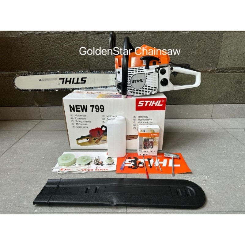 Jual Mesin Chainsaw STIHL NEW 799 Bar 22 Inch 55 Cm Komplit, Senso NEW 799 Bar 22" Komplit ...