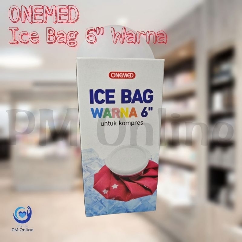 Jual ONEMED - Ice Bag Warna 6 Inci | Kantong Kompres Es | Shopee Indonesia