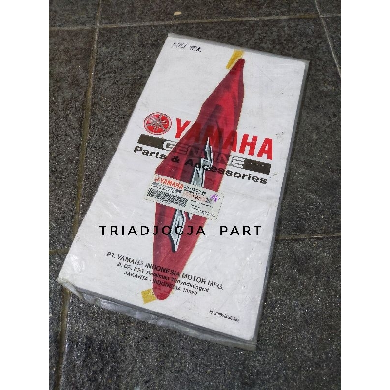 Jual striping sticker decal graphic lis mio sporty 2007 merah tameng ...