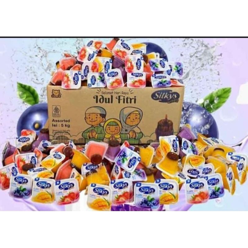 Jual SILKY PUDING CURAH 5KG ALL VARIAN RASA PUDING 2 LAPIS ENAK MURAH ...