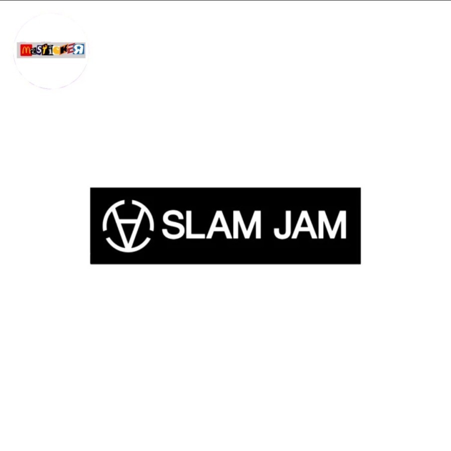 Jual sticker SLAM JAM logo stiker | Shopee Indonesia