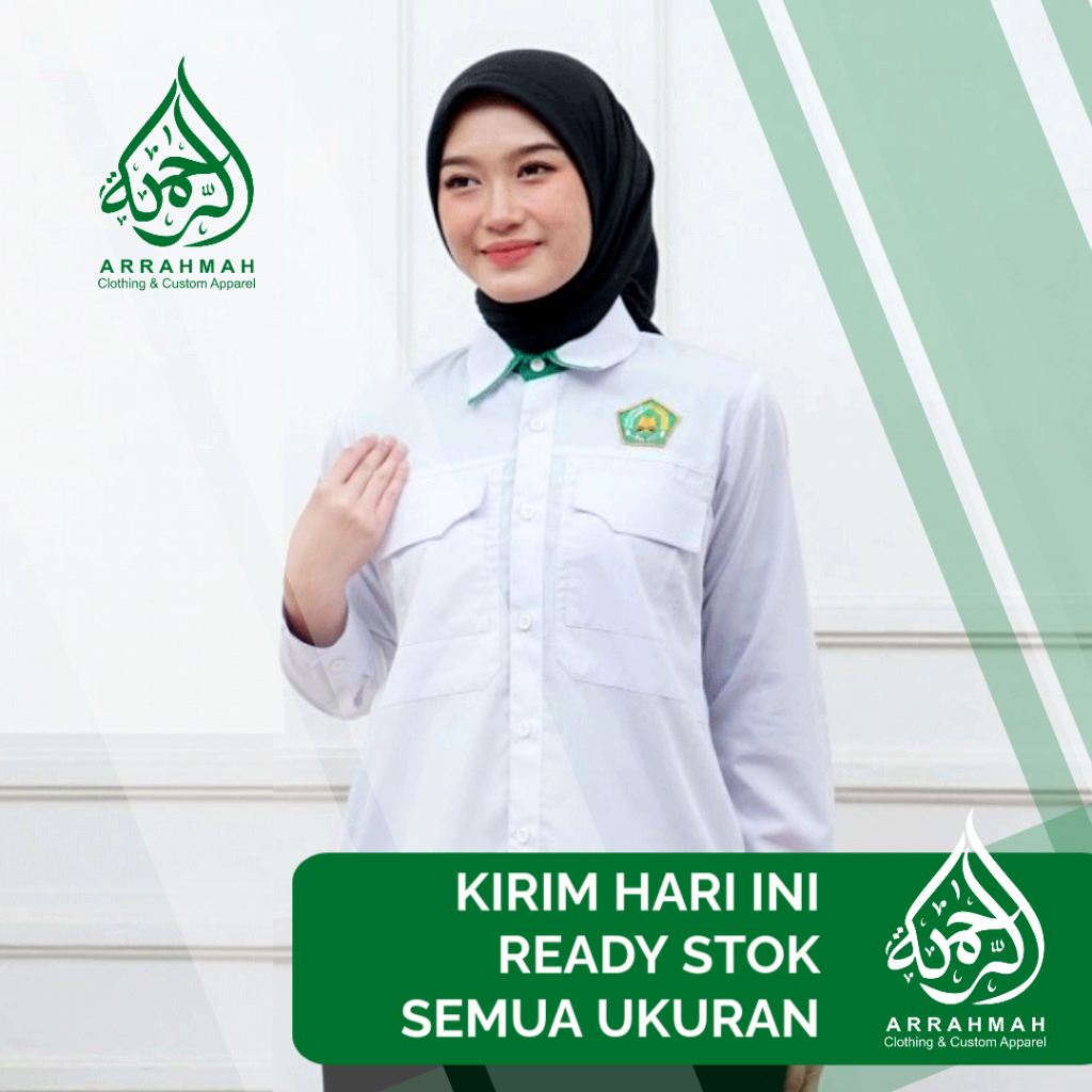 Jual Seragam Kemeja PDH KEMENAG Putih Terbaru 2024 BAHAN ORIGINAL ...