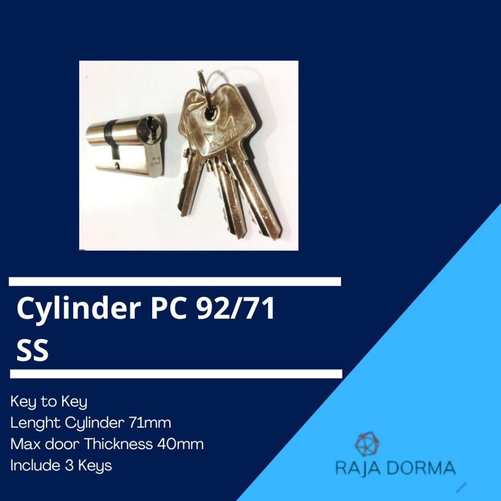Jual Dorma PC 92/71 Cylinder Dormakaba | Shopee Indonesia
