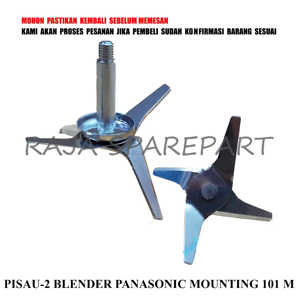Jual P2 PISAU BLENDER/BLADE BLENDER/PISAU-2 BLENDER PANASONIC MOUNTING ...