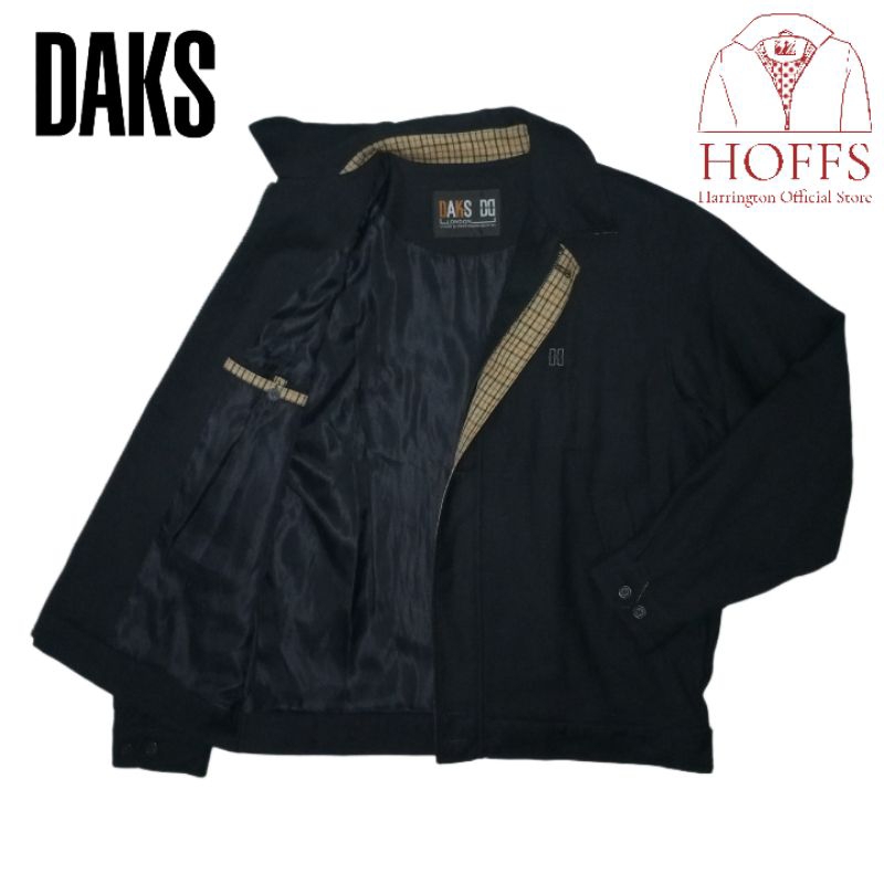 Jual DAKS Lo*don Harrington/Work Jacket Black L 1DAKSLNDNBLKL | Shopee Indonesia