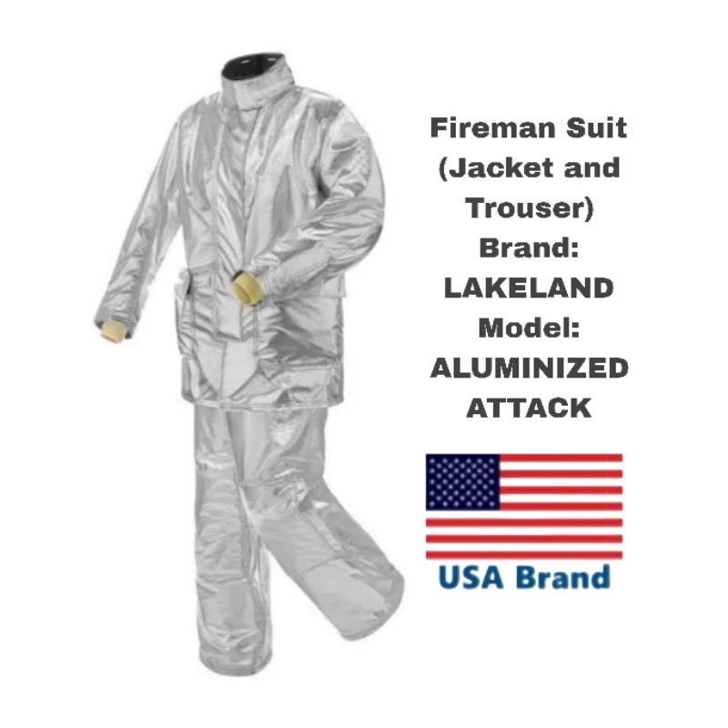 Jual Fireman Suit (Jacket and Trouser) Brand: LAKELAND Model ...