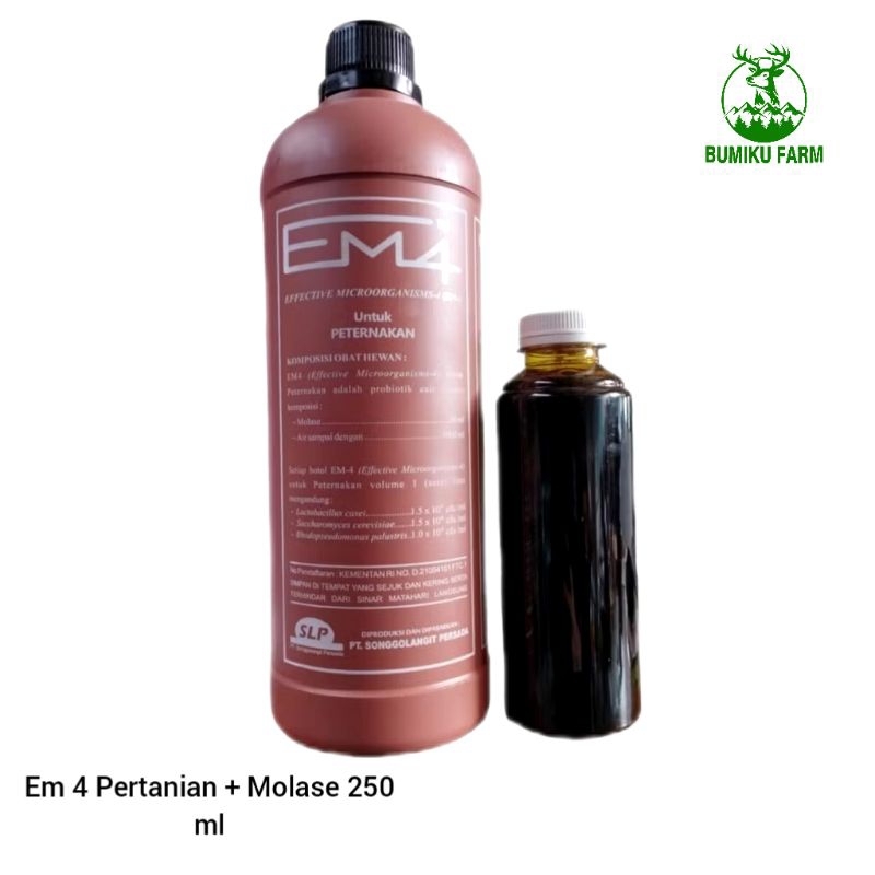Jual Em4 Peternakan + Molase 250Ml | Shopee Indonesia