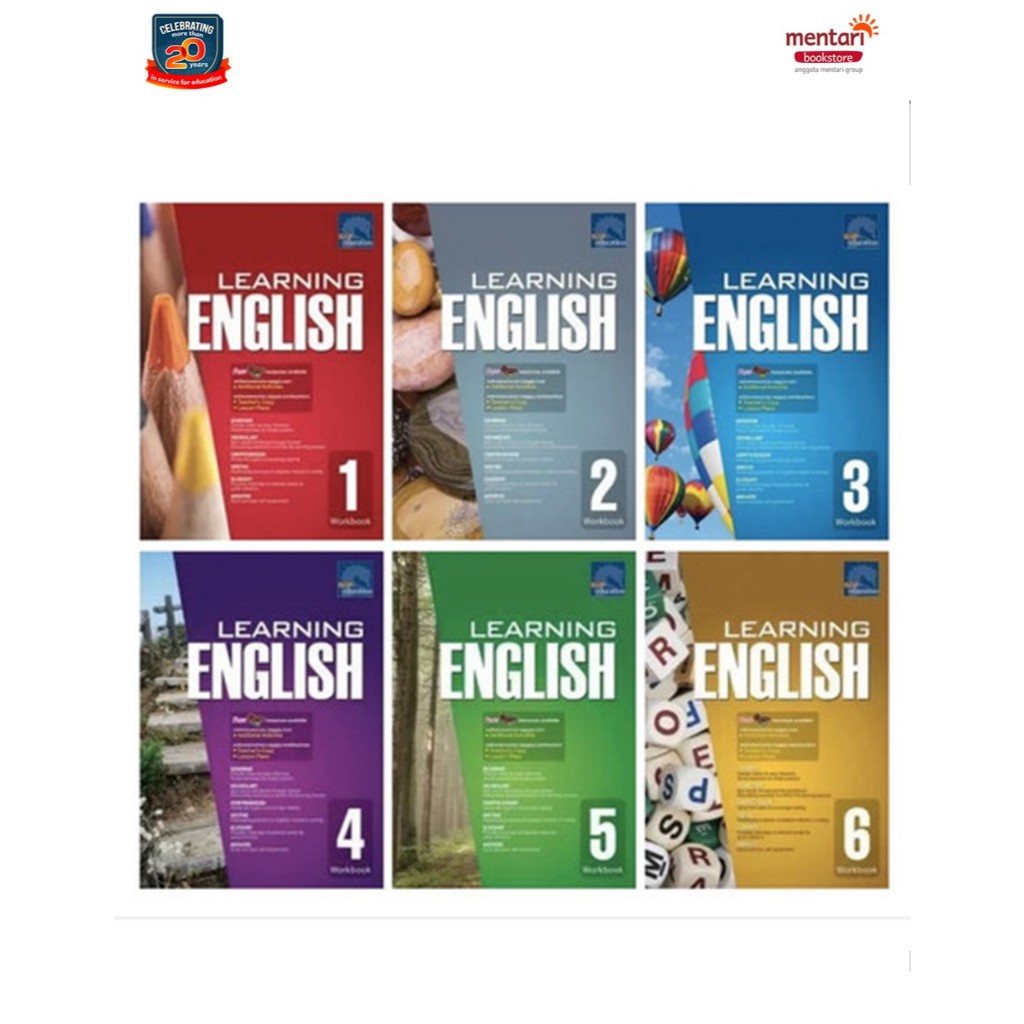 Jual SAP | Learning English Workbook | Buku Latihan Bahasa Inggris SD ...
