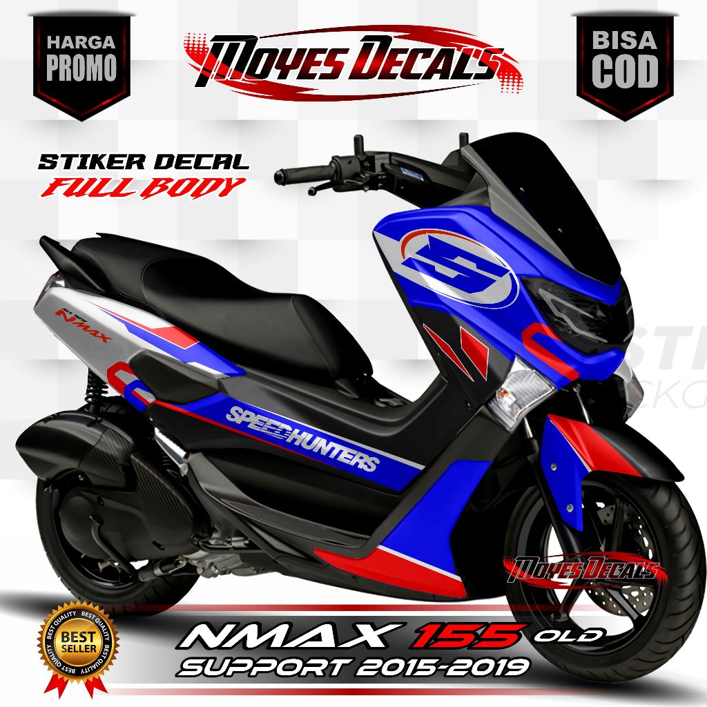 Jual Stiker Fullbody Decal NMAX OLD 155 Motif Speed MYS1489 | Shopee ...