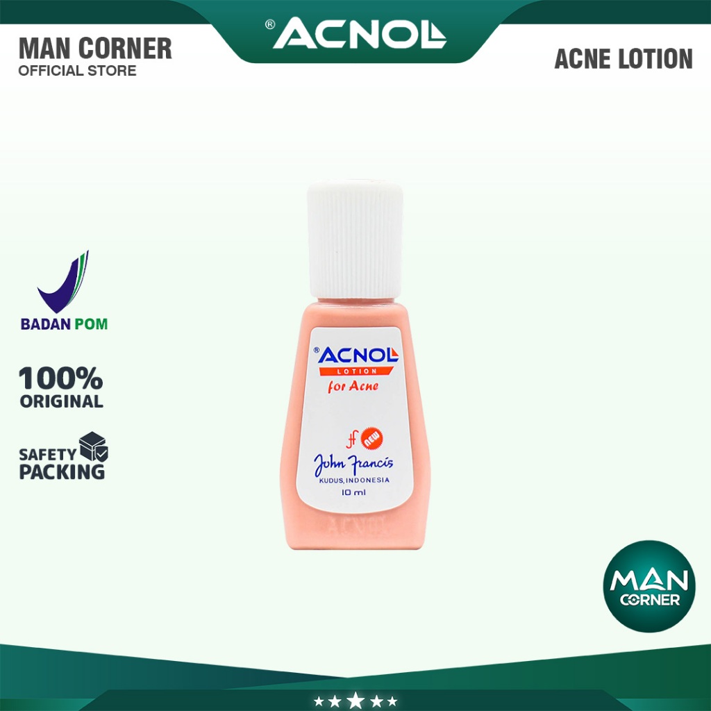 Jual Acnol Lotion 10Ml - Acne Lotion | Man Corner | Shopee Indonesia