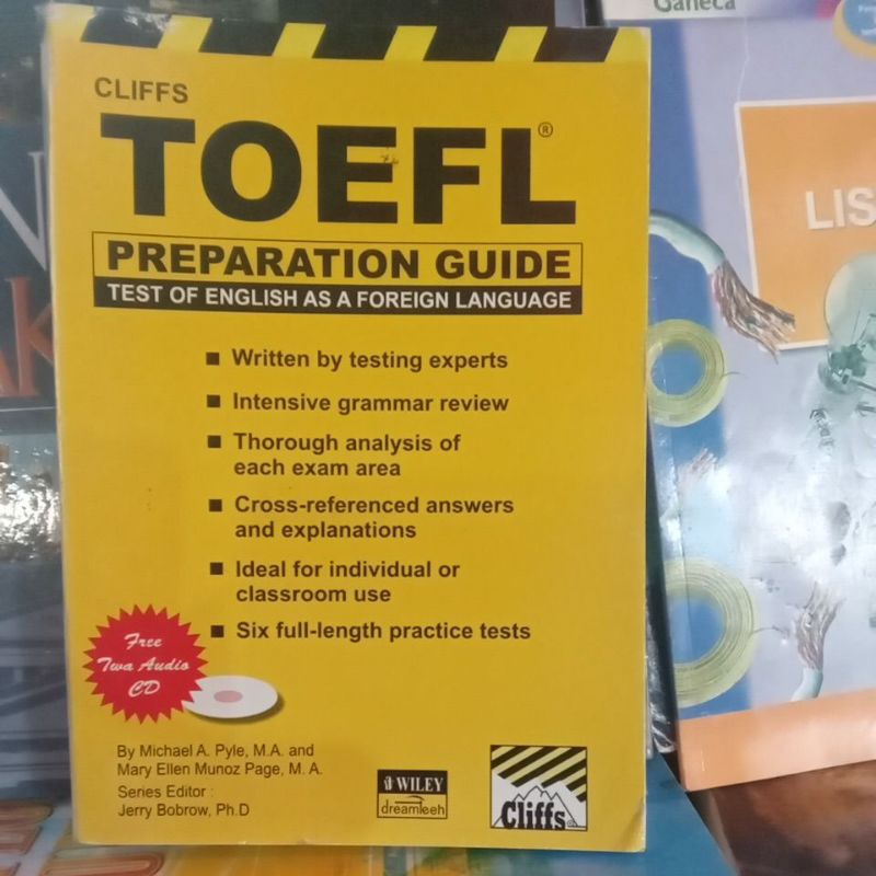 Jual Toefl Preparation Guide Penerbit Cliffs | Shopee Indonesia