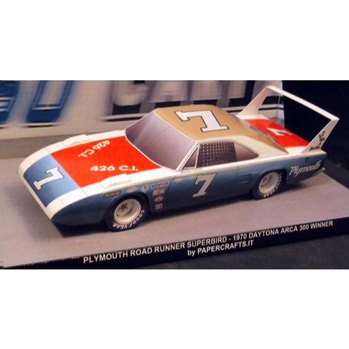 Jual 1970 Plymouth Road Runner Superbird - 1970 Daytona Arca 300 Winner ...